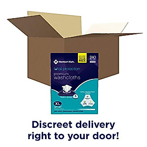 Member's Mark Adult Washcloths (240 ct.) (pack of 2)