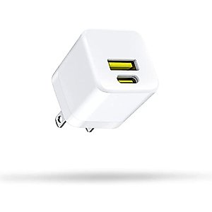 USB C Wall Charger Block,20W Dual Port Charge Adapter,Fast Charging Plug Compatible with Apple Watch Series Se 8 7 6 5 4 3 iPhone 14 Plus 13 12 Mini Pro Max iPad Pro Air, Airpods