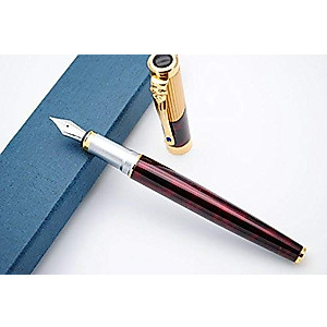 JINHAO 9009 Agate Red Fountain Pen M Nib