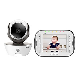 Motorola MBP843CONNECT Digital Video Baby Monitor with 3.5-Inch Screen and Wi-Fi Internet Viewing