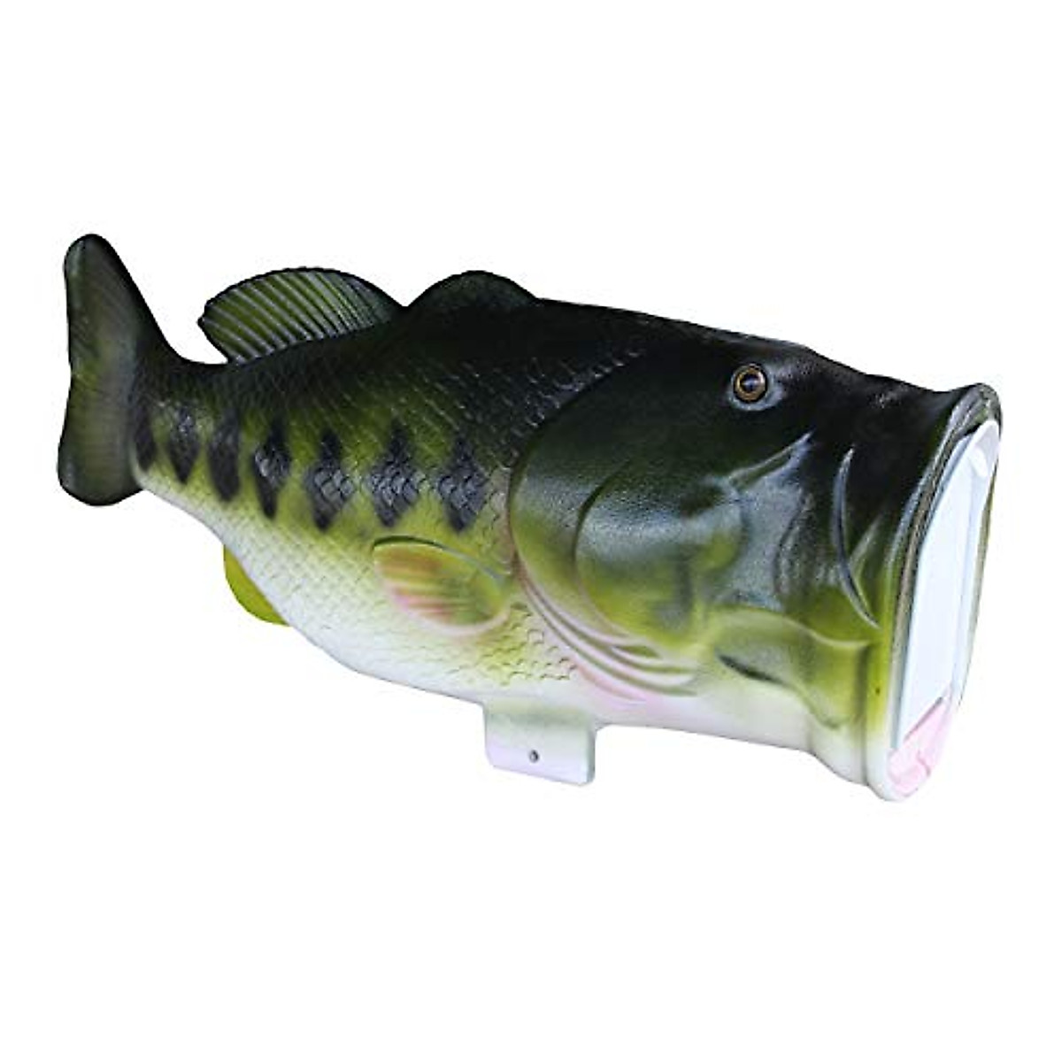 Rivers Edge Products Largemouth Bass Fish Mailbox for Outside of Residential Home, Rural Mailbox Constructed of Metal with a Plastic Overmold, UV Resistant, Includes Tamper Resistant Mounting Hardware