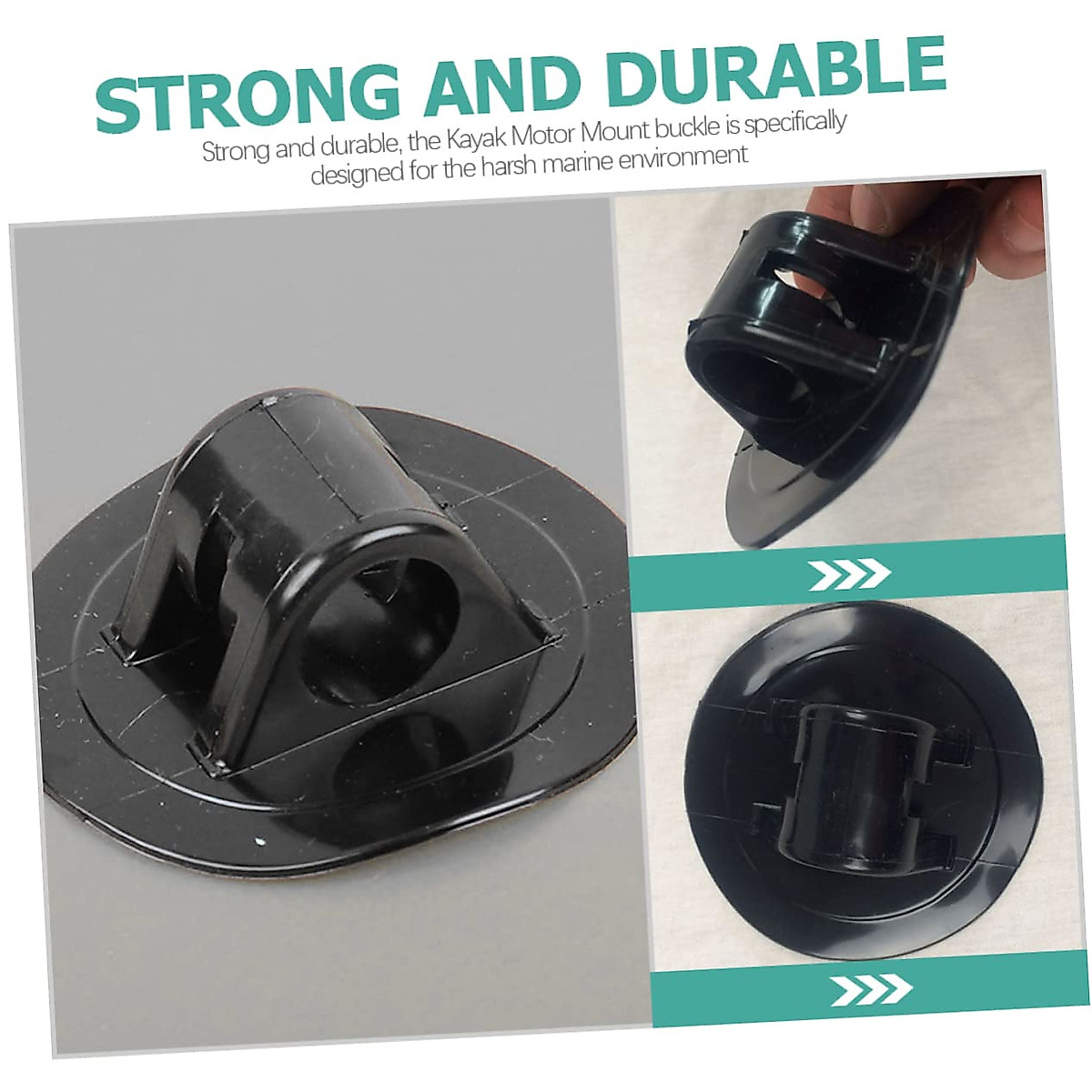 BESPORTBLE Engine Stand 12Pcs Motor mount boat Mount Accessories kayak motor stand holder bracket inflatable boat kayak engine fixed buckle fishing boat kayak accessory Buckle motor