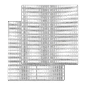 COSORI Food Dehydrator Machine Mesh Screens, 2Pack, White & Food Dehydrator Machine Fruit Roll Sheets, BPA-Free Plastic Tray Liners, 2 Pack, White