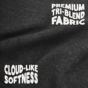 Popfunk Teenage Mutant Ninja Turtles Casey Jones Mask Official Premium Ultrasoft Tri-Blend Hoodie (Medium) Charcoal