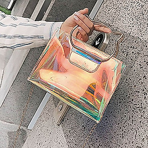 Flap Cat Handbag Chain Shoulder Women Bag Bag Lnclined Mini Shoulder Bag Clear Shoulder Bag