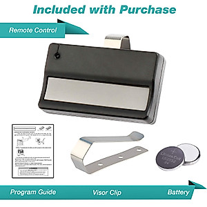 2 Garage Door Remote Opener for Liftmaster 81LM (1993-1997) Green Button - Billion Code Technology