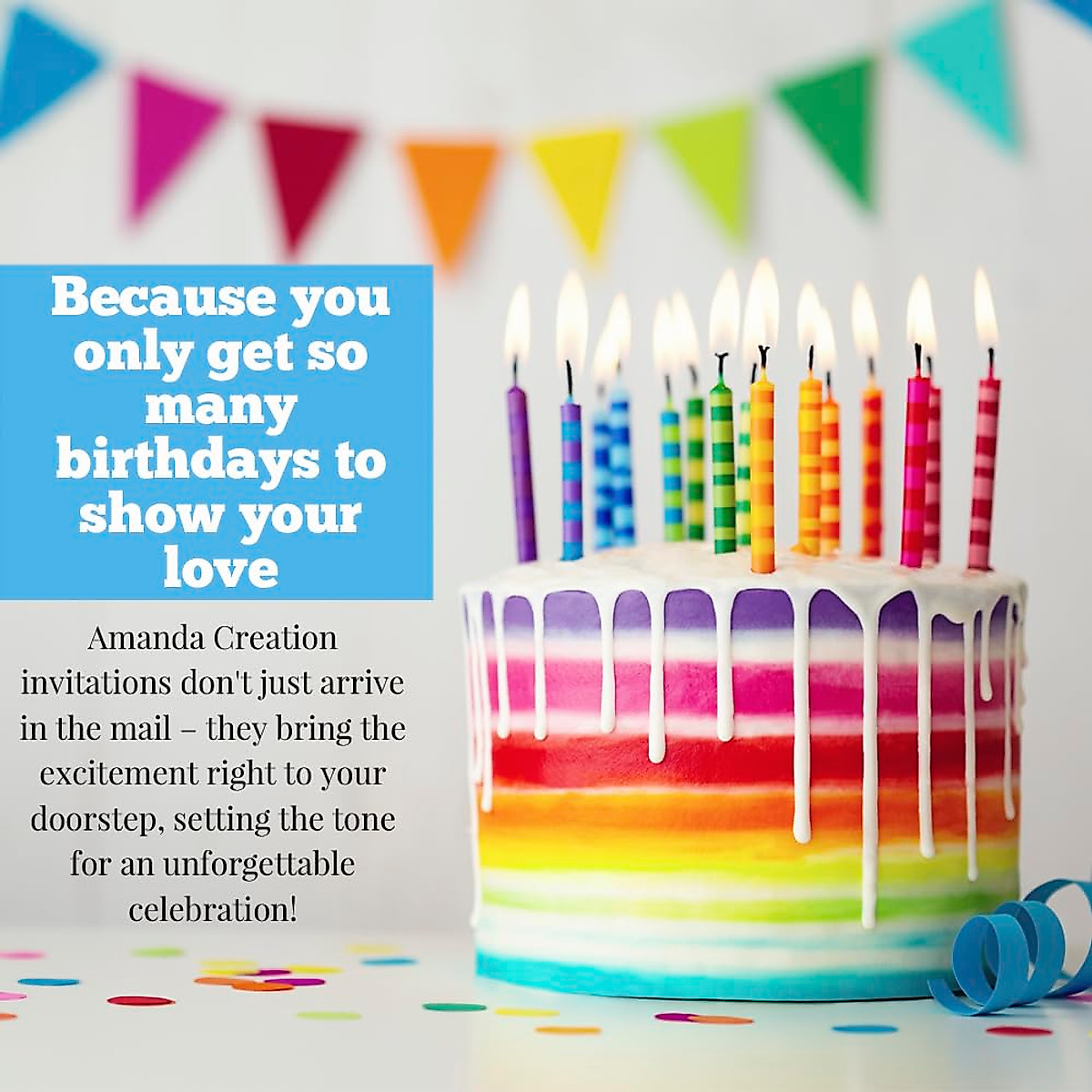 Cosmic Bowling Birthday Party Invitations for Out of This World Glow in the Dark Bowling Parties, 20 5x7 Fill In Cards with Twenty White Envelopes by AmandaCreation