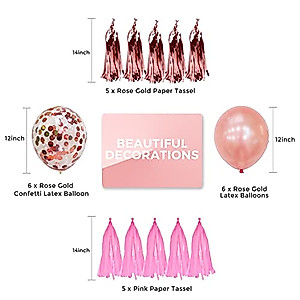 Engagement Party Decorations – Engagement Balloons – Rose Gold Engaged Balloons Letter – Diamond Engagement Ring Balloon Engagement Decorations Set – Engaged Decorations Banner for Wedding Decor