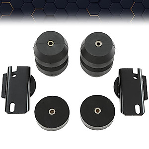 PIT66 Rear Suspension Enhancement System Compatible with Dodge Ram 2500 2WD 2014-2021/Compatible with Dodge Ram 2500 4WD 2014-2021 DR2500D