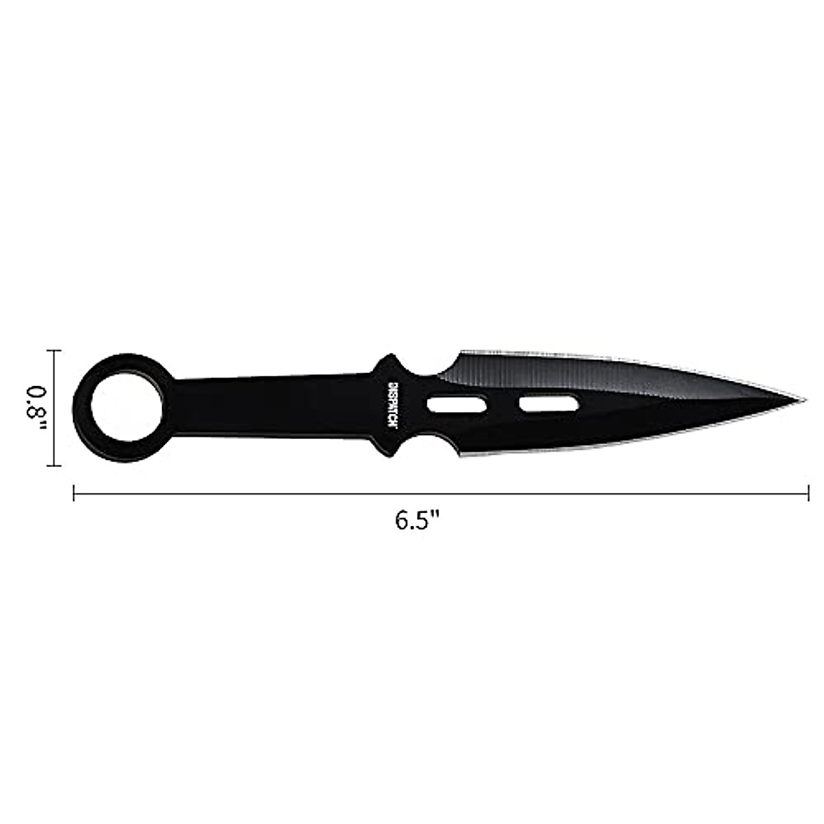 Dispatch Throwing Knives Set of 12 Kunai Professional Throwing Knife with Nylon Sheath, Well Balanced Knives for Recreation and Competition