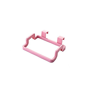 FOMIYES Portable Trash Bag Holder Over The Cabinet Garbage Bags Rack Hanging Rubbish Bag Holder Towel Gloves Hanger for Kitchen Pantry Door Trash Bags Holder Rack
