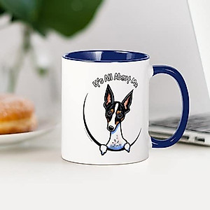CafePress Rat Terrier IAAM Mug Ceramic Coffee Mug, Tea Cup 11 oz