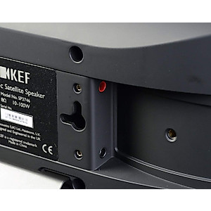 KEF T101CWH Center Channel Speaker - White (Single)