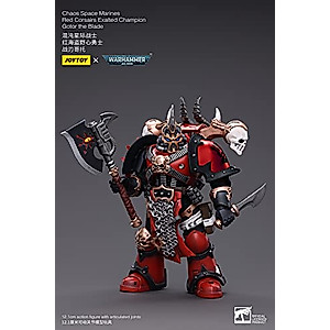 JoyToy Warhammer 40k: Chaos Space Red Corsairs Champ Gotor 1:18 Action Figure