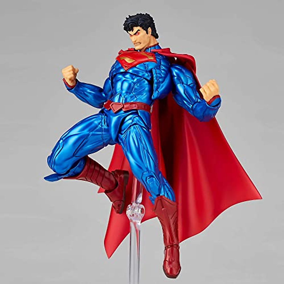 Kaiyodo Amazing Yamaguchi: Superman Action Figure, Multicolor