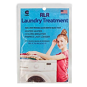 RLR Natural Laundry Detergent Powder – Whitens, Brightens, Refreshes Baby Cloth Diaper Detergent, Musty Towels, Workout Clothes - Non-toxic, Fragrance-Free For Sensitive Skin (Pack of 5)
