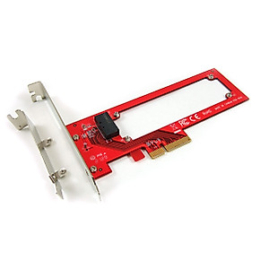 Ableconn PEXE1S159 PCIe 4.0 x4 Host Adapter for EDSFF E1.S NVMe SSD - NVMe E1.S SSD PCIe Carrier Adapter