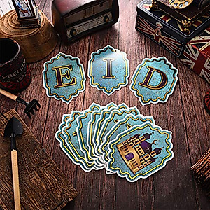 Eid Mubarak Decorations Banner Ramadan Mubarak for Muslim Ramadan Party Supplies Eid Mubarak Banner Garland Bunting Sign No Assembled Required