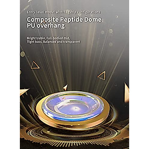 keephifi Wired Earbuds with Microphone,KBEAR Dumpling inear Earbuds Wired HiFi-Level Timbre in-Ear Monitor,in Ear Headphone Gym Earphone for Sleeping,Sports,Drummer(Black,with Mic)