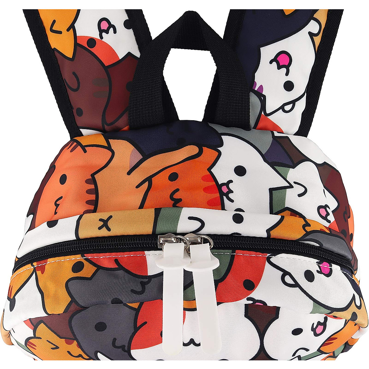 Roffatide Game Neko Atsume Anime Laptop Backpack Cute Cat School Bag Cartoon Printed Daypack