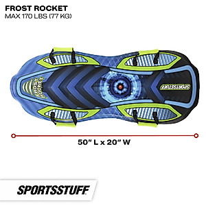 Sportstuff Frost Rocket, 1-2 Rider Foam Sled