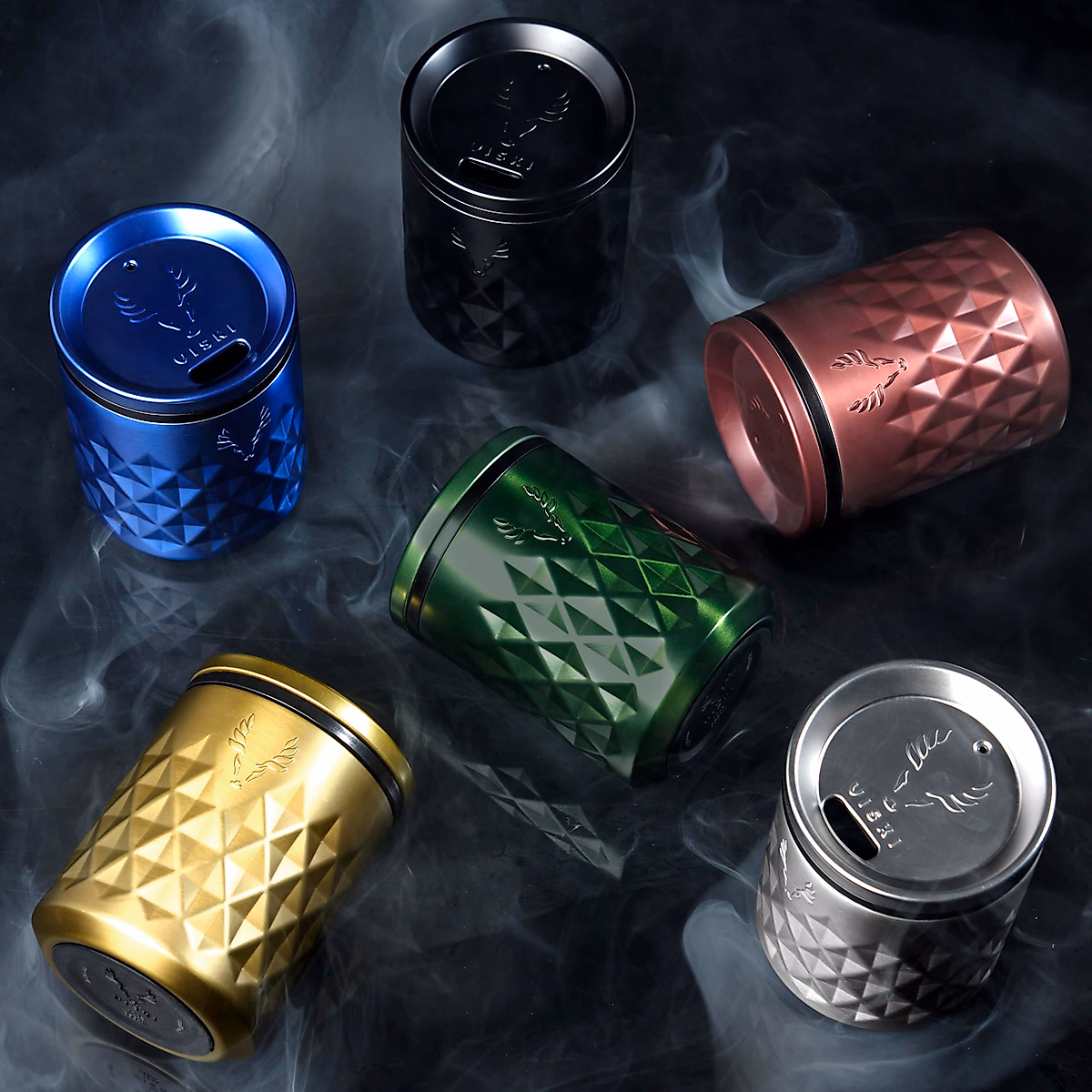 Viski Paragon Whiskey Taster Cocktail Tumbler Insulated Rocks Tumbler Stainless Steel Rocks Glass Gold 8oz Set of 1