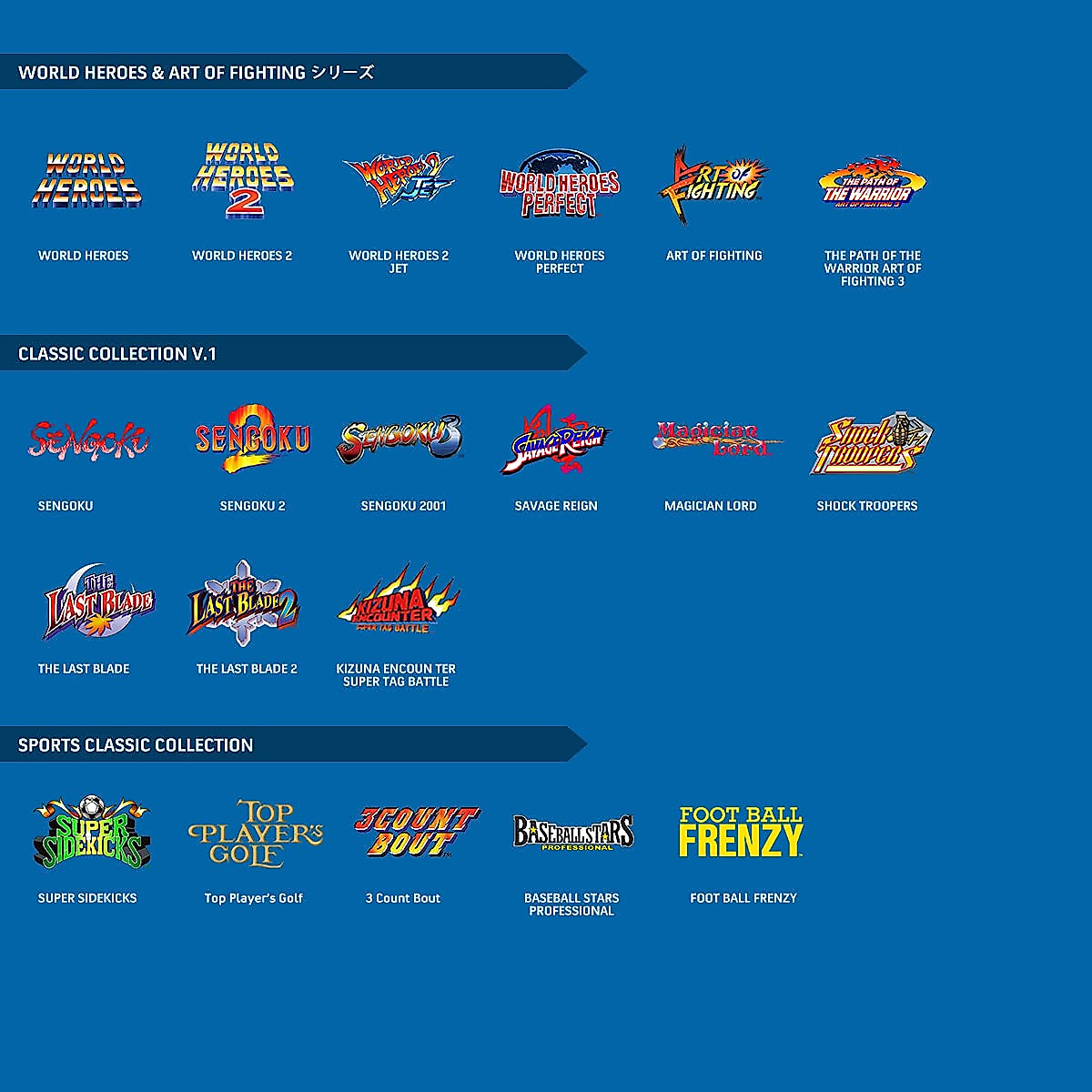 NEOGEO MVSX Arcade and Base with 50 Pre-Loaded SNK Retro Games, 17" Screen Home Entertainment Arcade