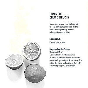 Layered Fragrance Body Spray for Men and Women from Japan 3.4 Fl Oz/ 100 mL Lemon Peel