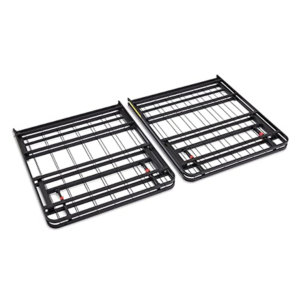 Amazon Basics Foldable Metal Platform Bed Frame with Tool Free Setup, 14 Inches High, Full, Black