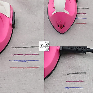 8 Pieces Heat Erasable Pens for Fabric with 52 Refills Fabric Marking Pens Fabric Markers for Quilting Sewing DIY Dressmaking Fabrics Tailors Chalk (60)