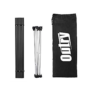 Outry Lightweight Aluminum Folding Table, Portable Camp Table, Outdoor ...