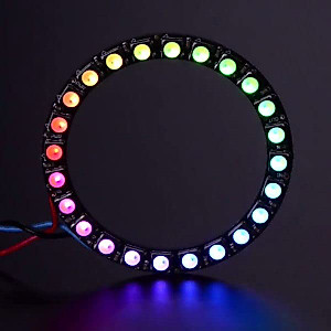 Ring 24 * 5050 RGBW LED 4500K with Integrated Driver Natural White Module for Arduino