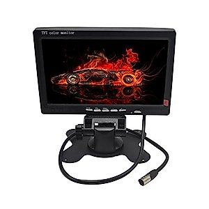 HD Car Monitor Padarsey 7" HD 800×480 LED Backlight TFT LCD Monitor for Car Rearview Cameras, Car DVD, Serveillance Camera, STB, Satellite Receiver and Other Video Equipment