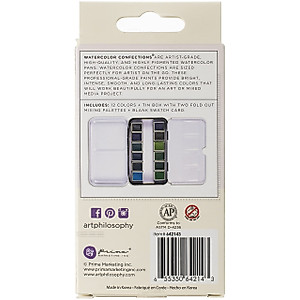 Prima Marketing Prima Confections Watercolor Pans 12/Pkg-Currents