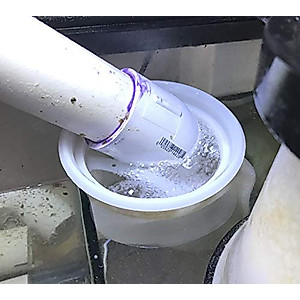 AquaticHI 4 Pack Felt Filter Socks, 200 Micron, 4 Inch Ring by 8 Inch Long, for Freshwater/Saltwater Aquariums, Ponds, Use in Sumps/Overflows