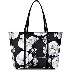 Floral Tote Bag Shoulder Bags For Women Waterproof Tote Handbags For Teens Beach School - Big Flower