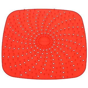 Hemoton Air 3pcs Kitchen Patch Parchment Reusable Silicone Liners: Trivet with fryer Cm Replacement Gadget Steamer Non- Pad Practical Holders Non Home Baking Tool Useful Grade Tray