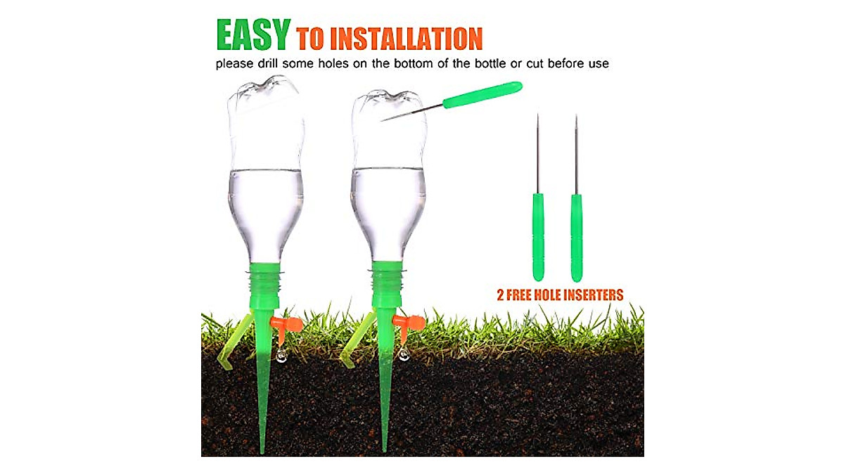 Hengwei Plant Waterer Spikes - Automatic Self-Watering System for ...