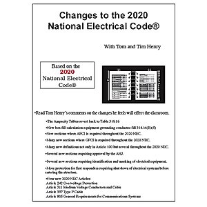 Changes to the 2020 National Electrical Code®