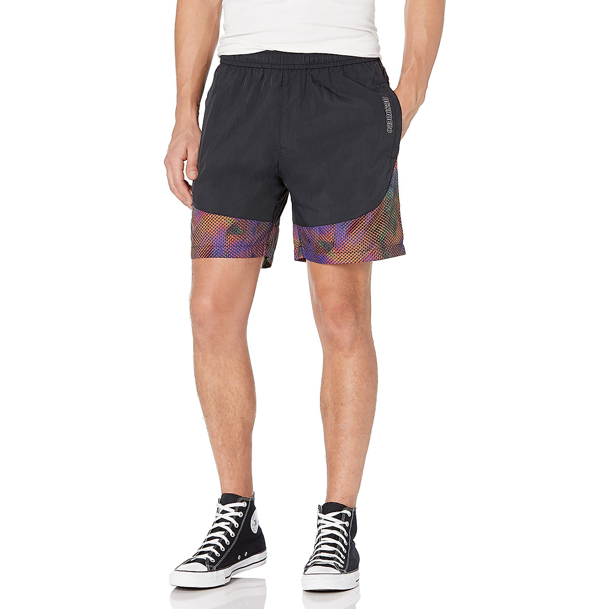 DC Men's Palladium Tech Walk Shorts, Black, M