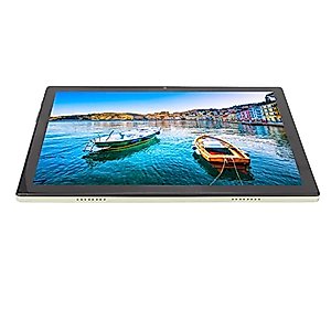 Janzoom 10.1 Inch Tablet, MTK6889 CPU ROM 256GB 4G Call Dual SIM Dual Standby Tablet for Home (Light Green)
