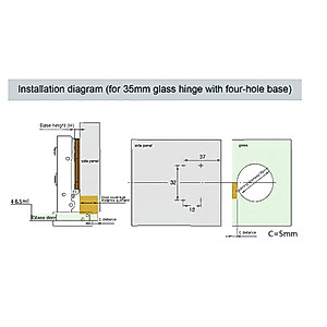 2Pcs Door Hinge,Folded Rounded Radius Interior Door Hinges Rounded Matte Door Hinges Radius Interior Flat Iron Residential Standard Bedroom Indoor for Doors Hardware Controls