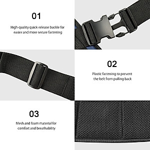 YHK Safety Belt Torso Support Vest, Adjustable Whole Body Safety Belt to Prevent Tilting or Falling (Vest Style)