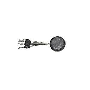 6th Sense Fishing peg-x Weight Stopper – Silicone Stoppers, Black