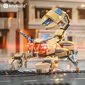 MyBuild Mecha Frame Sc-Fi Mimicry 5015 Scorpion-Like Alien, Imaginative Construction Building Bricks