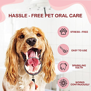 Furpeeps Labs Dogs Breath Freshener, Cat & Dog Dental Powder, Water Additive for Dogs, Plaque & Tartar Remover, Best Way to Eliminate Dogs & Cats Bad Breath, Vet Recommended 45 Servings.