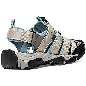 atika Women Athletic Outdoor Sandal, Closed Toe Lightweight Walking Water Shoes, Summer Sport Hiking Sandals, Athena Oceanside, 8
