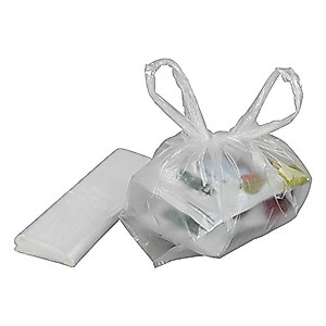 Begale 480 Count Plastic T-Shirt Shopping Bags, Reusable Carryout Bags