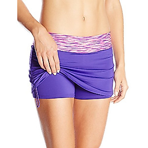 TYR Women's Sonoma Active Mini Skort, Purple, Small
