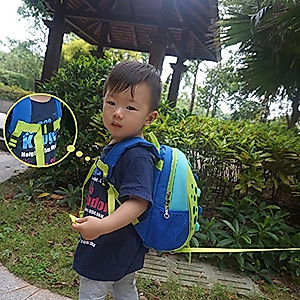 yodo Kids Insulated Toddler Backpack with Leash Safety Harness Lunch Bag